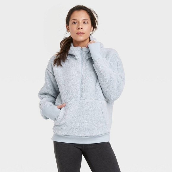 all in motion | Tops | All In Motion Womens 2 Zip Up Hooded Pullover ...